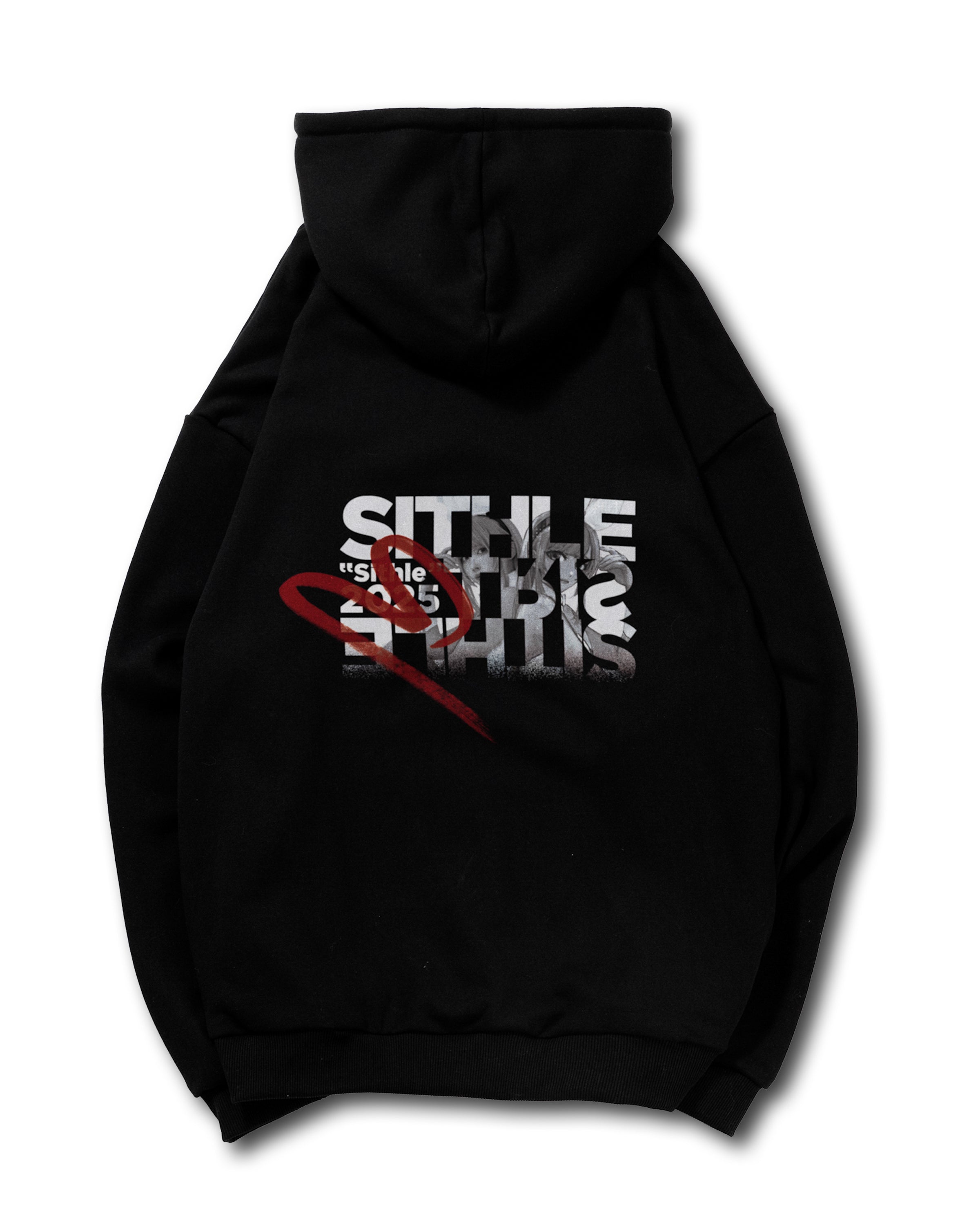 SITHLE HOODIE / BLACK – TRIS